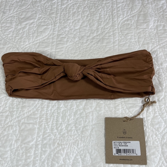 Stone Fox Swim | Swim | Nwt Stone Fox Swim Rawhide Lele Bikini Top ...